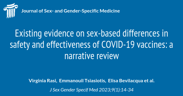 Existing Evidence On Sex Based Differences In Safety And Effectiveness