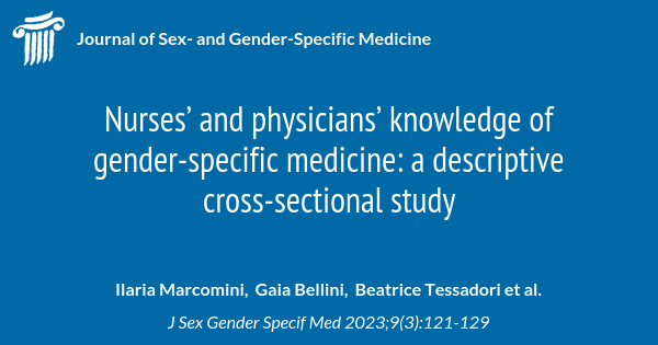Nurses’ and physicians’ knowledge of gender-specific medicine: a ...